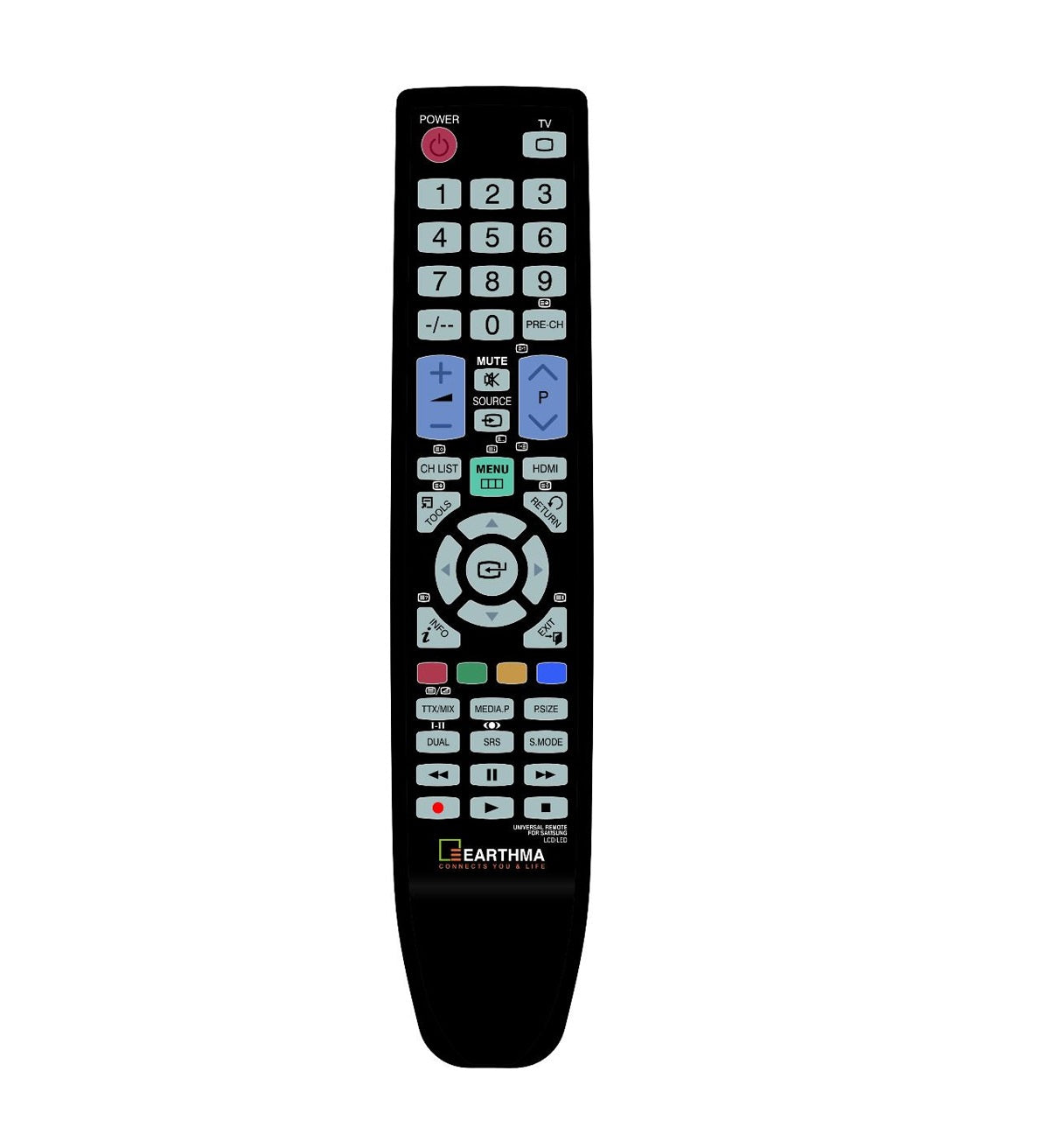 Universal TV Remote for Samsung 3D Smart (LED LCD) TV – Earthma